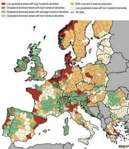 What is the average size of a dairy, beef or poultry farm in Europe ...